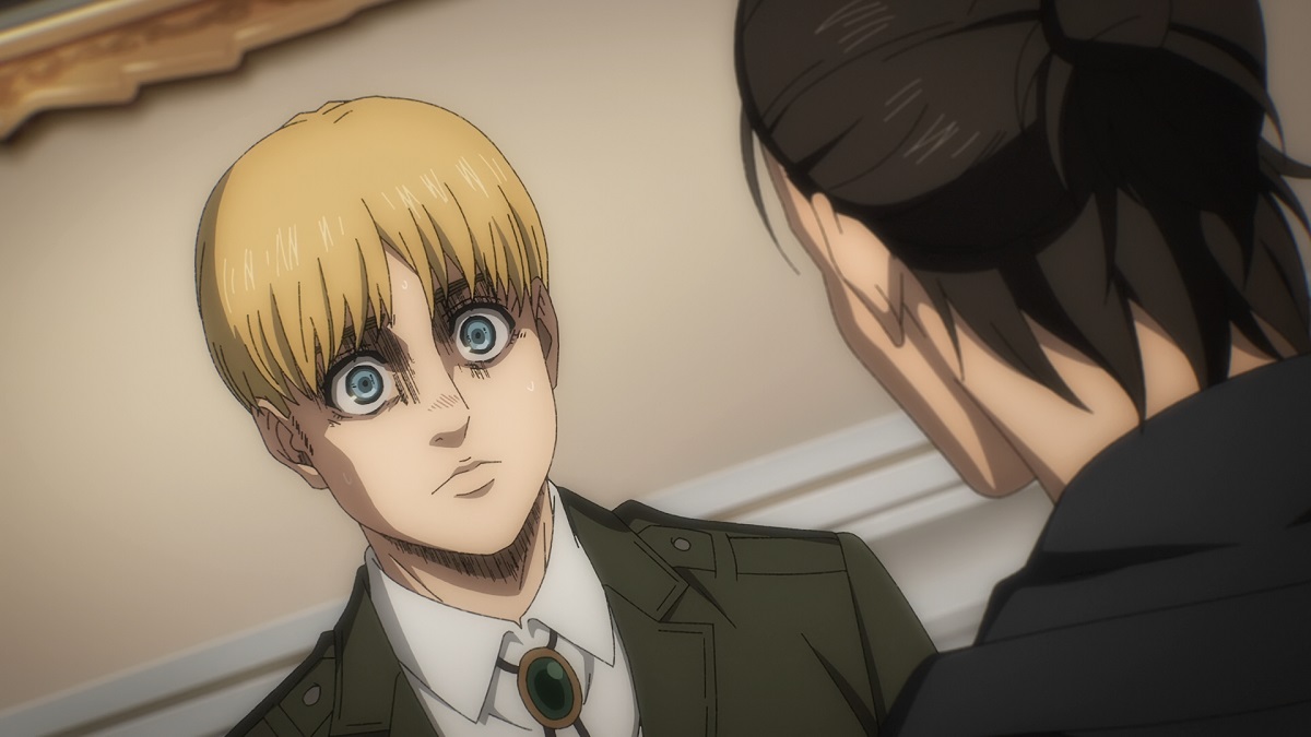 'Attack On Titan' Acknowledges That Armin Meme In Hilarious New Scene