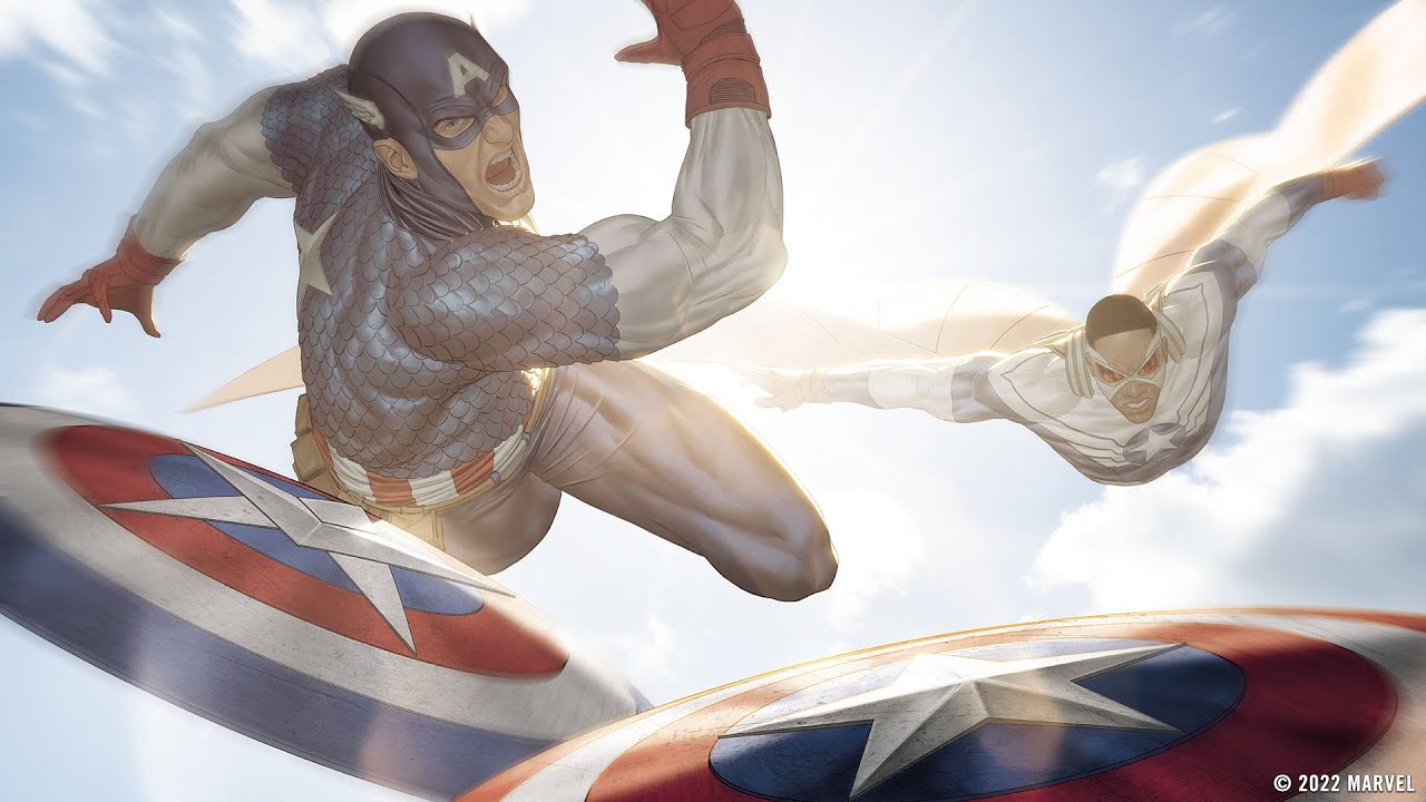 Watch: Captain America Brings Friends in Brand-New Marvel Comics Series