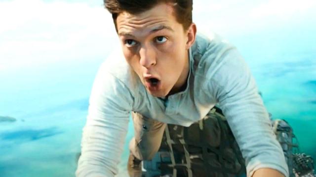 New ‘Uncharted’ Clip Shows How Tom Holland Did Those Airplane Stunts