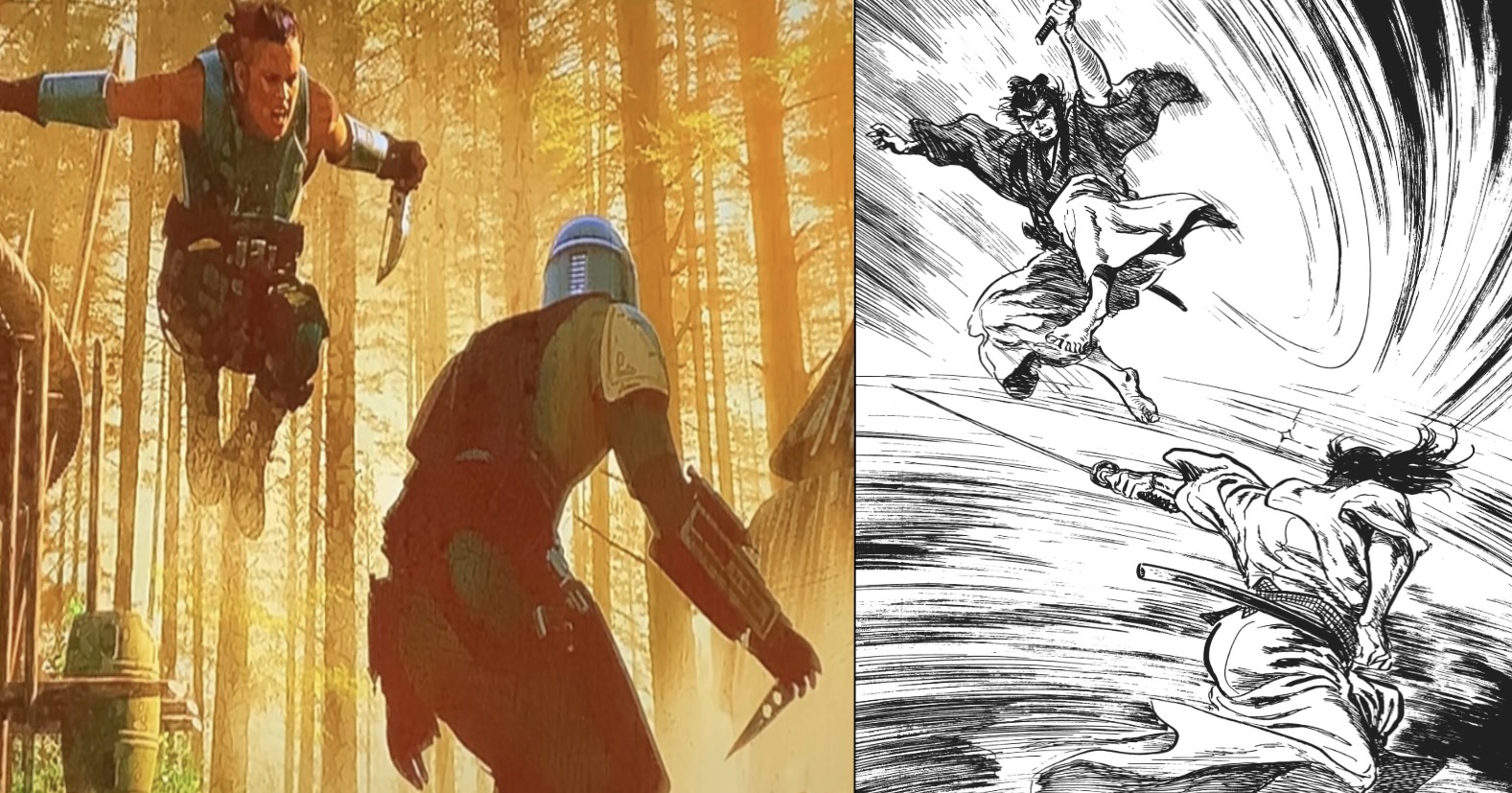 All of the Similarities Between 'The Mandalorian' and 'Lone Wolf & Cub'