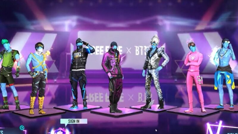 Garena Free Fire Kickstarts Collaboration Event With K-Pop Group BTS