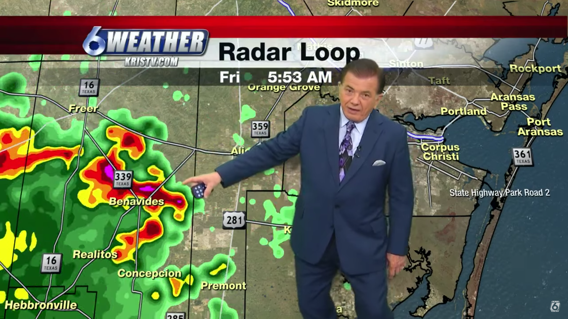 Former Texas TV weatherman wins primary