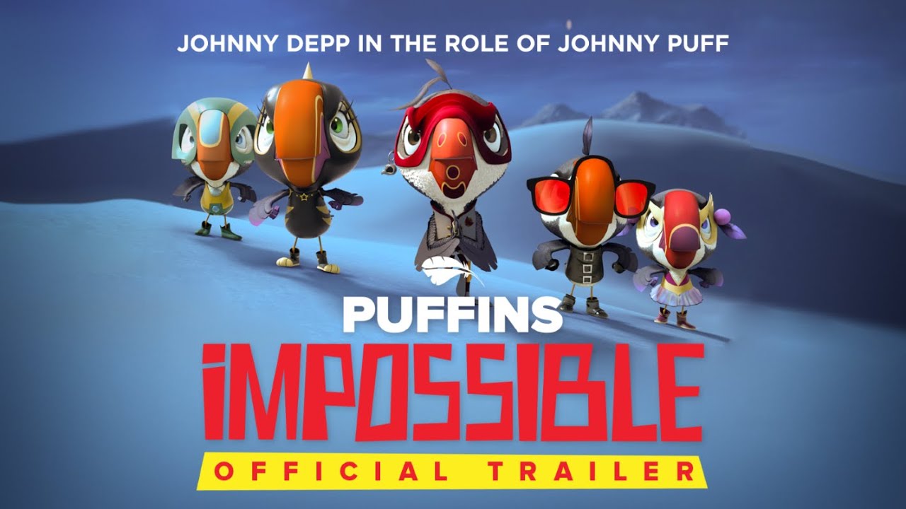 Watch: Johnny Depp Voices a Superhero Bird in ‘Puffins Impossible’ Trailer