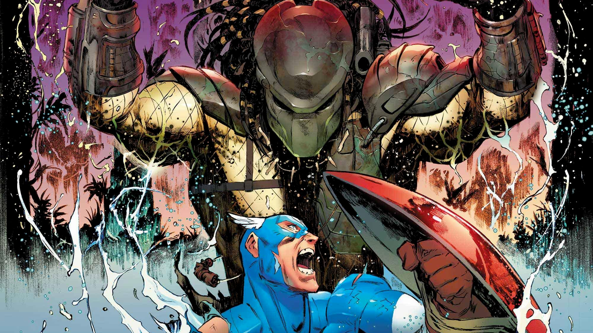 The Predator Hunts Marvel Favorites in These New Variant Covers