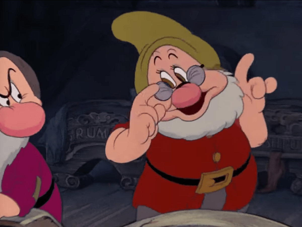 Who are the Seven Dwarfs from 'Snow White' and what are their names?
