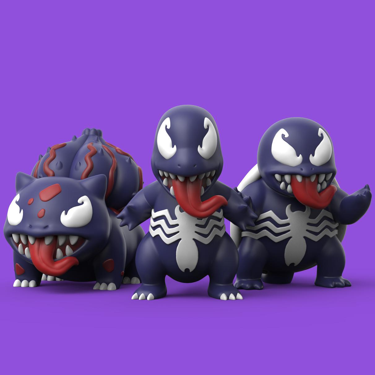 Pokémon and Marvel Collide in Adorably Terrifying Fan Art