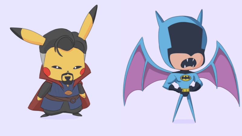 ‘Pokémon’ Fan Crafts the Ultimate Gallery of Pop-Culture Crossover Art