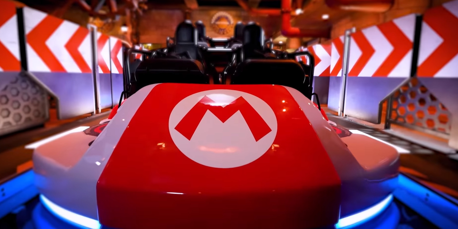 Universal Studios reveals first look at Mario Kart: Bowser's Challenge
