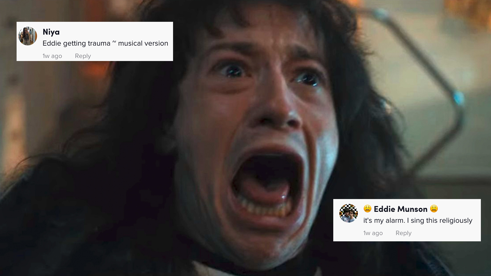 'Stranger Things': TikTok Turns Eddie's "Chrissy Wake Up" Into Viral Sound