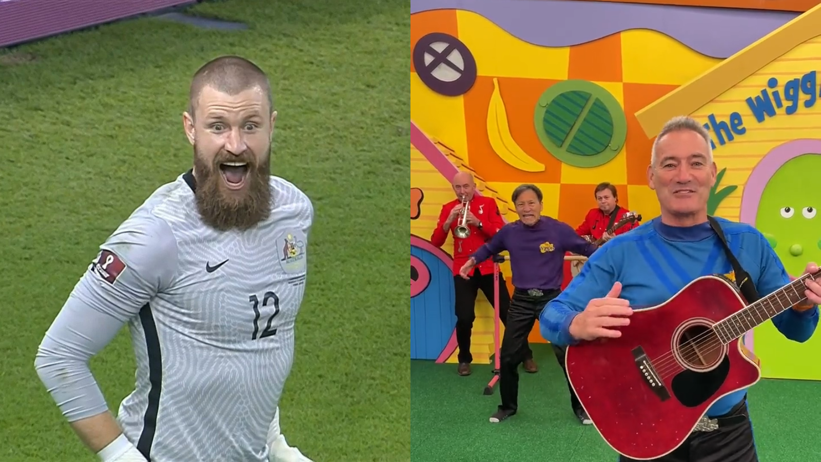Internet Dubs Australia Goalie The “Grey Wiggle” After Dancing To Victory