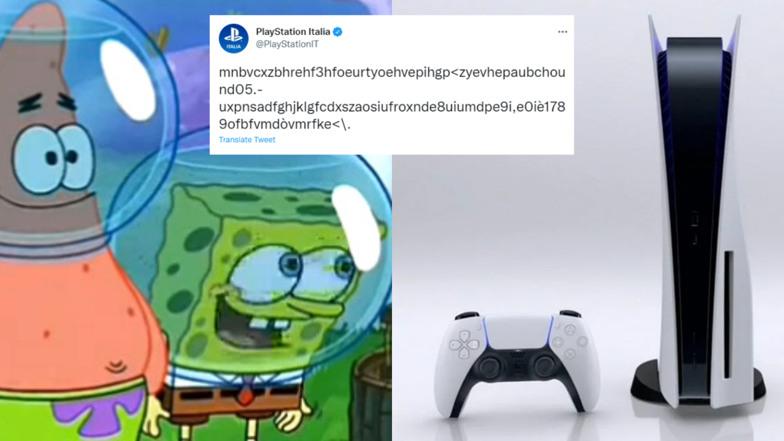 Fans Use Spongebob’ Meme After PlayStation Makes a Cryptic Tweet