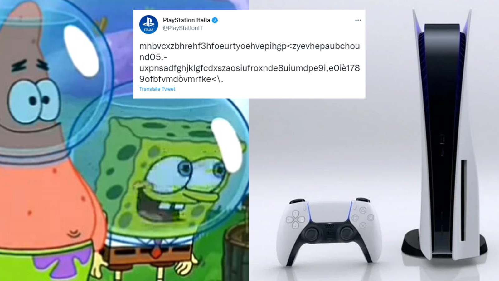 Fans Use Spongebob’ Meme After PlayStation Makes a Cryptic Tweet