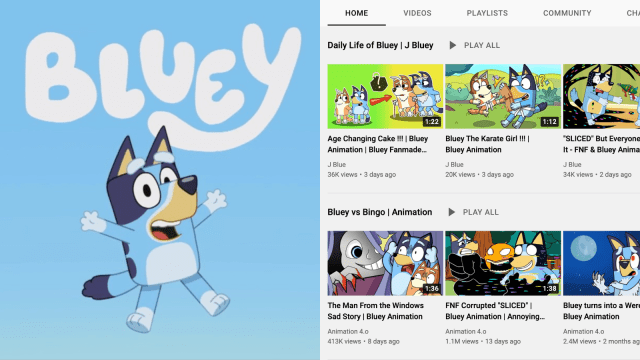 Elsagate Is Back as New YouTube Trend Targets Children Through ‘Bluey’