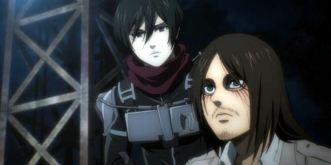 Are Eren and Mikasa Siblings In Attack On Titan?