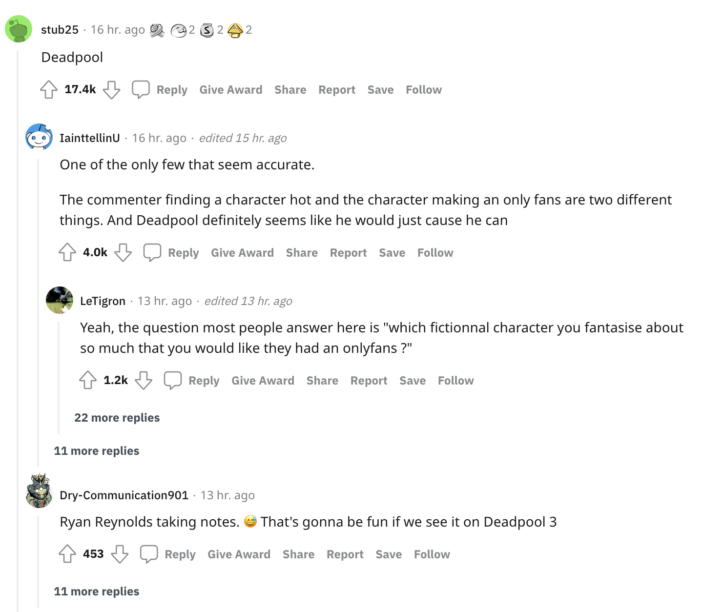 Fans Will Pay Tons of Money to See These Characters on OnlyFans