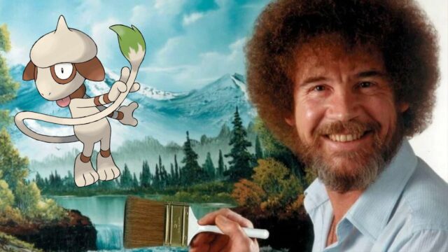 Pokefans Reimagine Bob Ross as the Champion