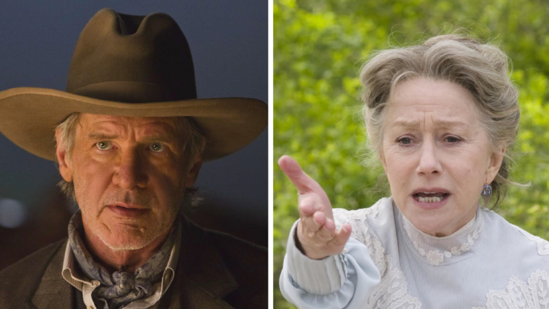 Helen Mirren and Harrison Ford Introduce Us To ‘1923’s Cara and Jacob ...