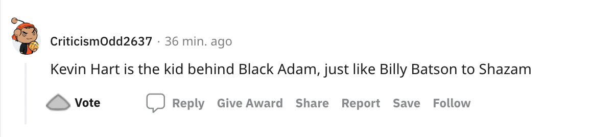 DC Fans Hilariously Pitch ‘Black Adam’ Roles for Kevin Hart