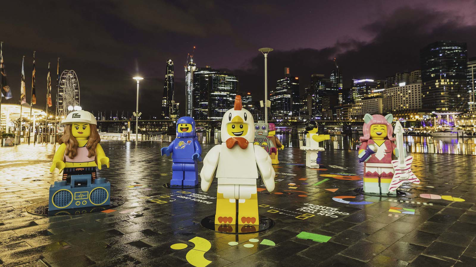 Giant LEGO Figures Are Popping Up In Iconic Locations for World Play Day