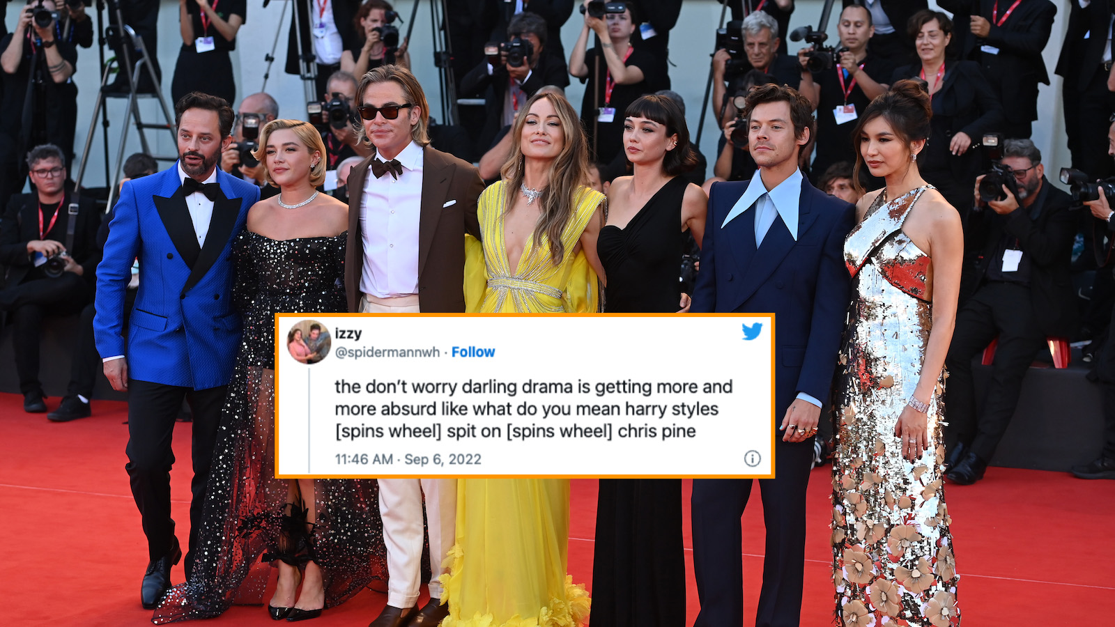 The Best Memes to Come from the 'Don't Worry Darling' Venice Premiere