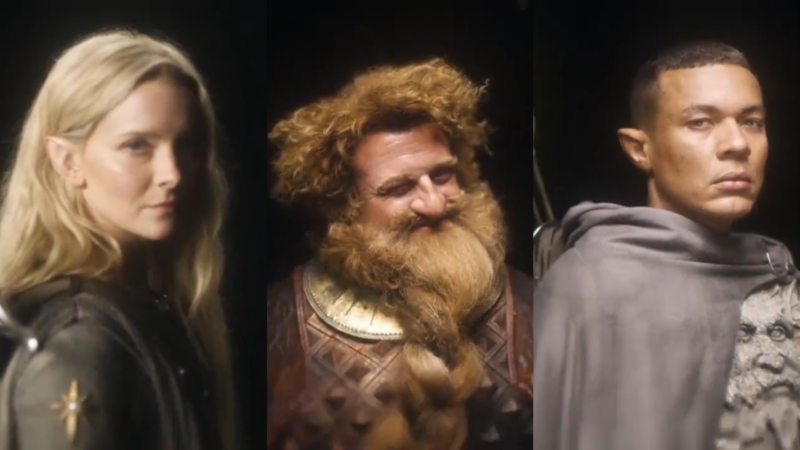 No, That Viral Video of the ‘The Rings of Power’ Cast Is Not the Show’s ...