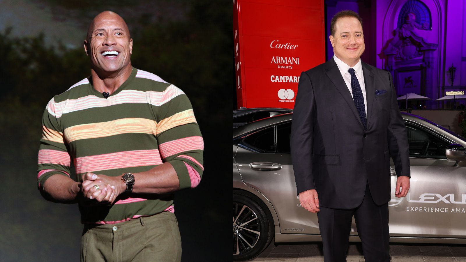 Dwayne ‘The Rock’ Johnson Thanks Brendan Fraser After Premiere