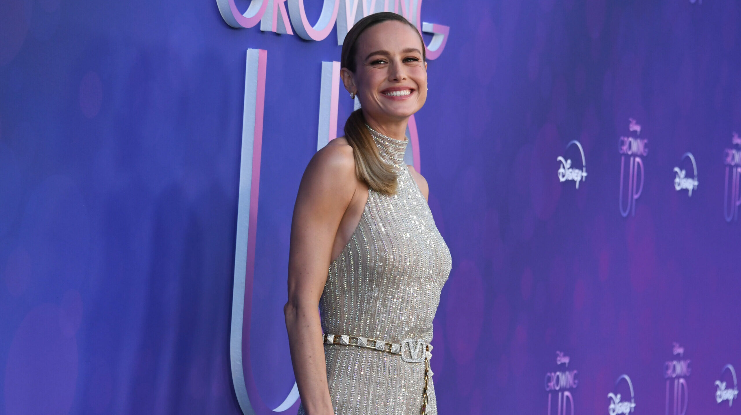 Brie Larson Snaps Selfie With Puppy in Battle of the Cutest