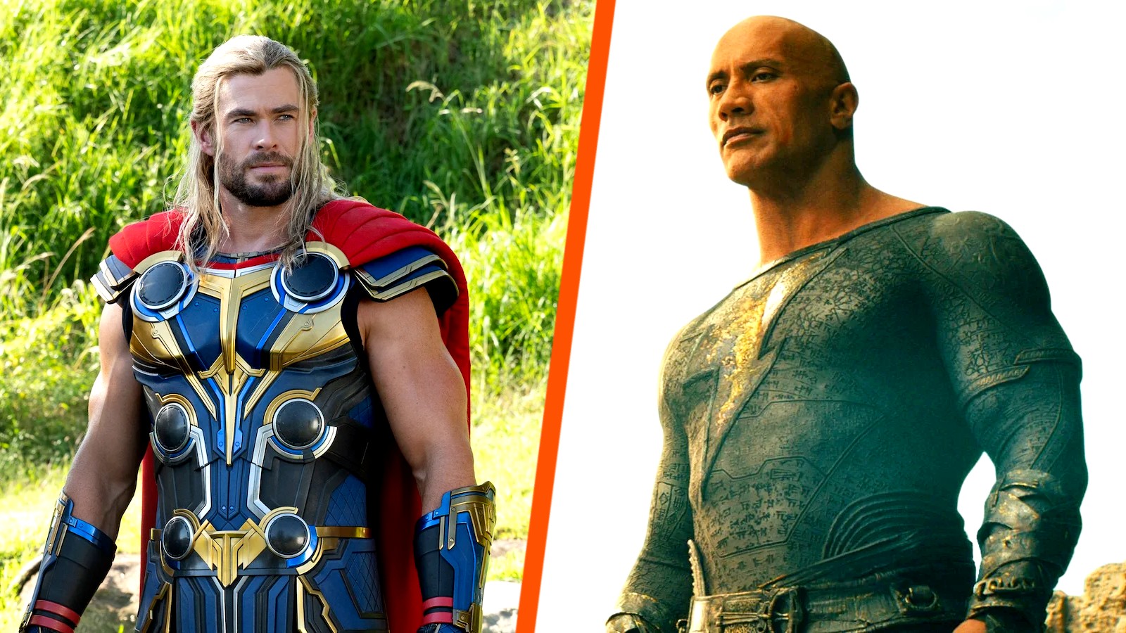 Fans Debate Black Adam vs. Thor After Dwayne Johnson Teases Chris Hemsworth