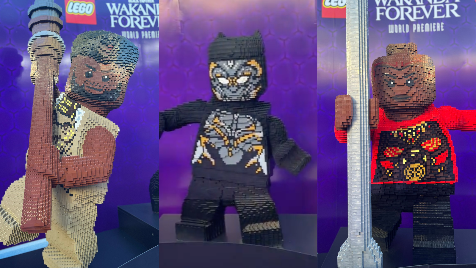 Lego Unveils Life-Sized ‘Black Panther: Wakanda Forever’ Minifigures