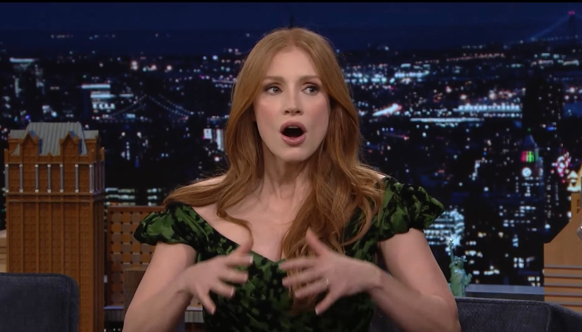 Will Jessica Chastain Be The New Bond? Jimmy Fallon Inquires