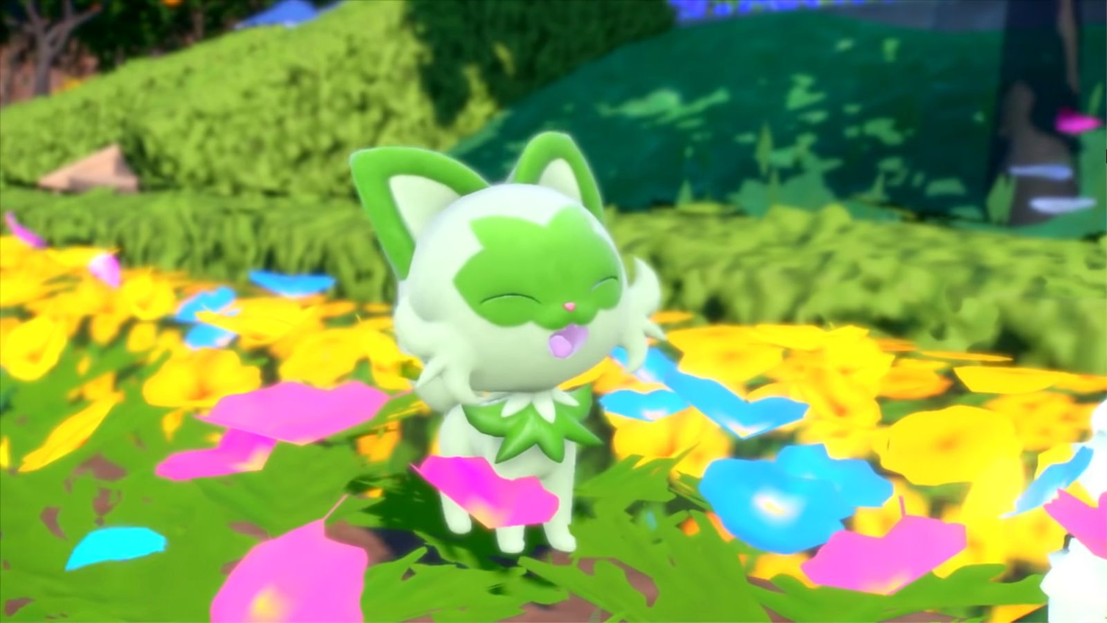 'Pokémon Scarlet and Violet' Sprigatito's Evolutions Leaked