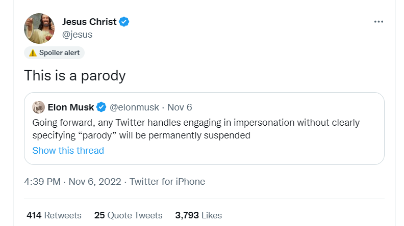 Not To Alarm You, But Jesus Christ is Now Verified On Twitter