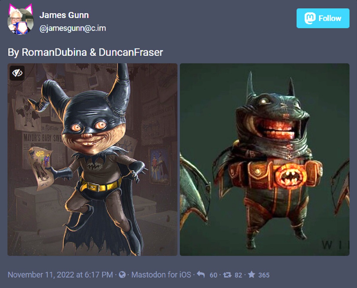 One of James Gunn’s DC Favorites Gets a Horrifying Fan Art Update