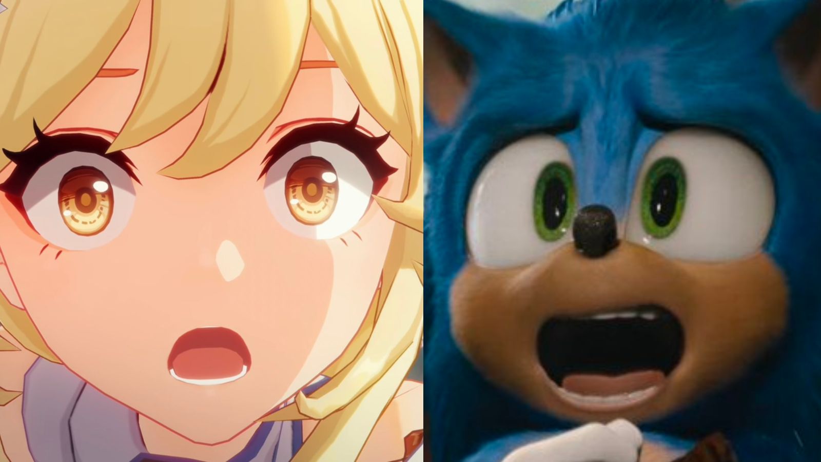 Cursed ‘Sonic the Hedgehog’ X ’Genshin Impact Fan Art Eases Tensions for This Year’s Game Awards