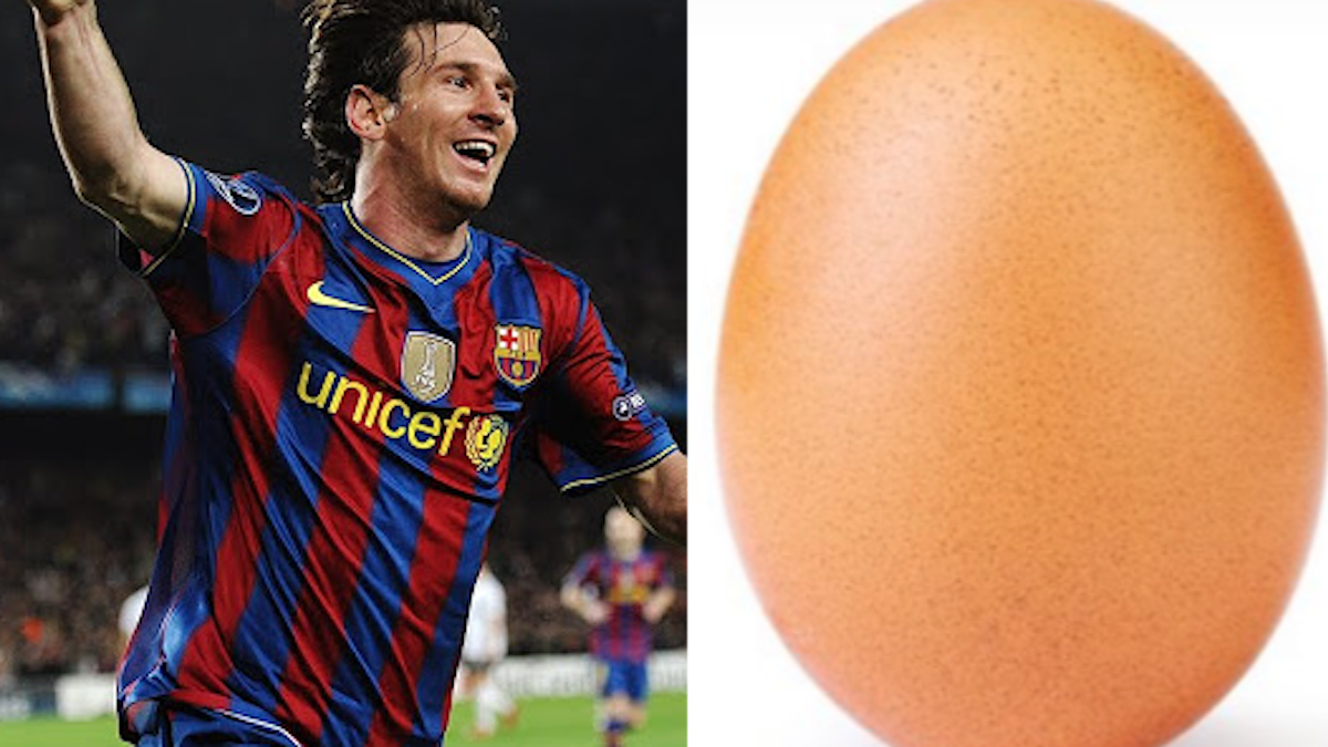 Instagram’s Most Famous Egg Finally Responds to Messi Taking Its Crown