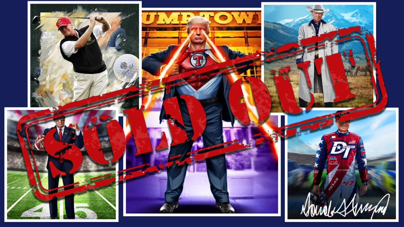 Donald Trump Trading Cards Sell Out in Less Than 12 Hours