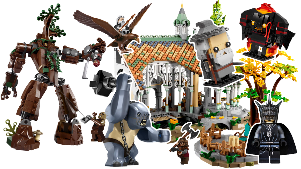 Every 'The Lord of the Rings' LEGO Set Ever Made, Ranked by Size