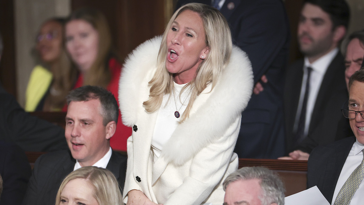 Marjorie Taylor Greene Goes Full-On Villain Mode, Spewing Profanities ...