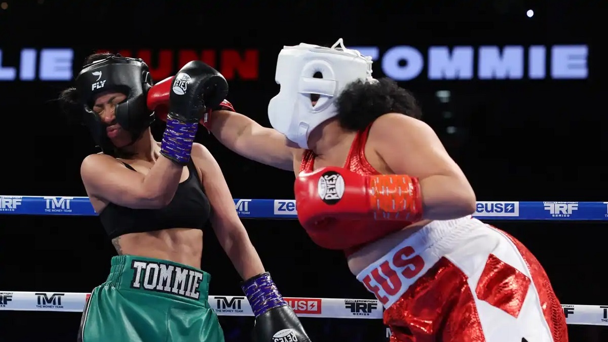 Natalie Nunn Clocks Tommie Lee, but Chaotic Celebrity Boxing Match ...