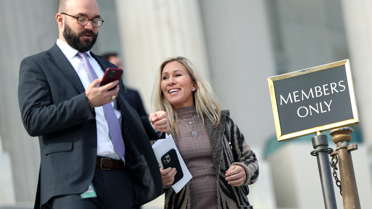 Why is Marjorie Taylor Greene Speaker Pro Tempore?