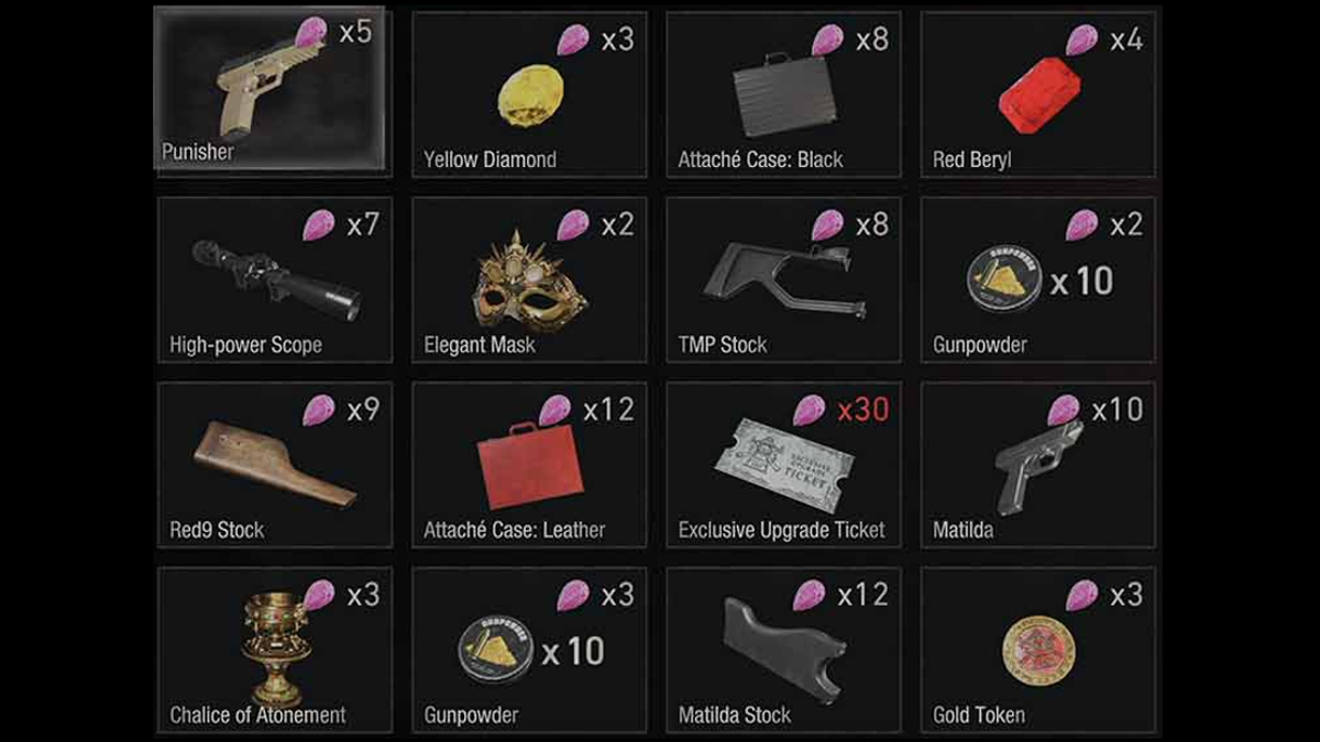 ‘Resident Evil 4 Remake’ Spinel Trading Guide