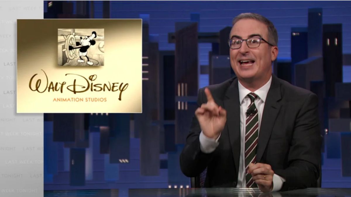 John Oliver Challenges Disney’s Lawyers Before Mickey Mouse Enters Public Domain