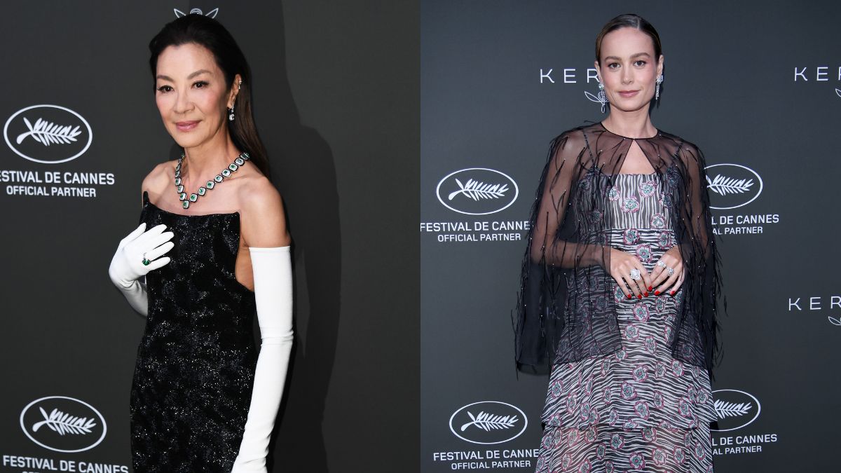 Brie Larson and Michelle Yeoh Channel Some Superhero Energy on the ...