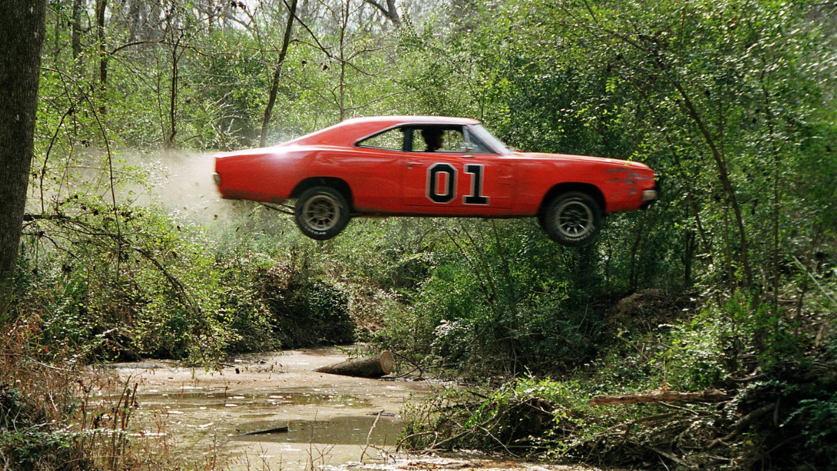 A Highway Accident Scene Begets A Real-Life 'Dukes of Hazzard' Stunt
