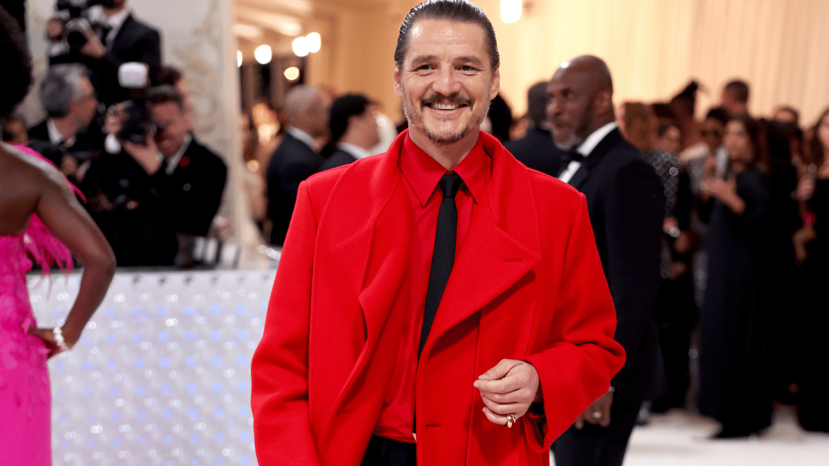Pedro Pascal Gives Off Big Dad Energy at the Met Gala