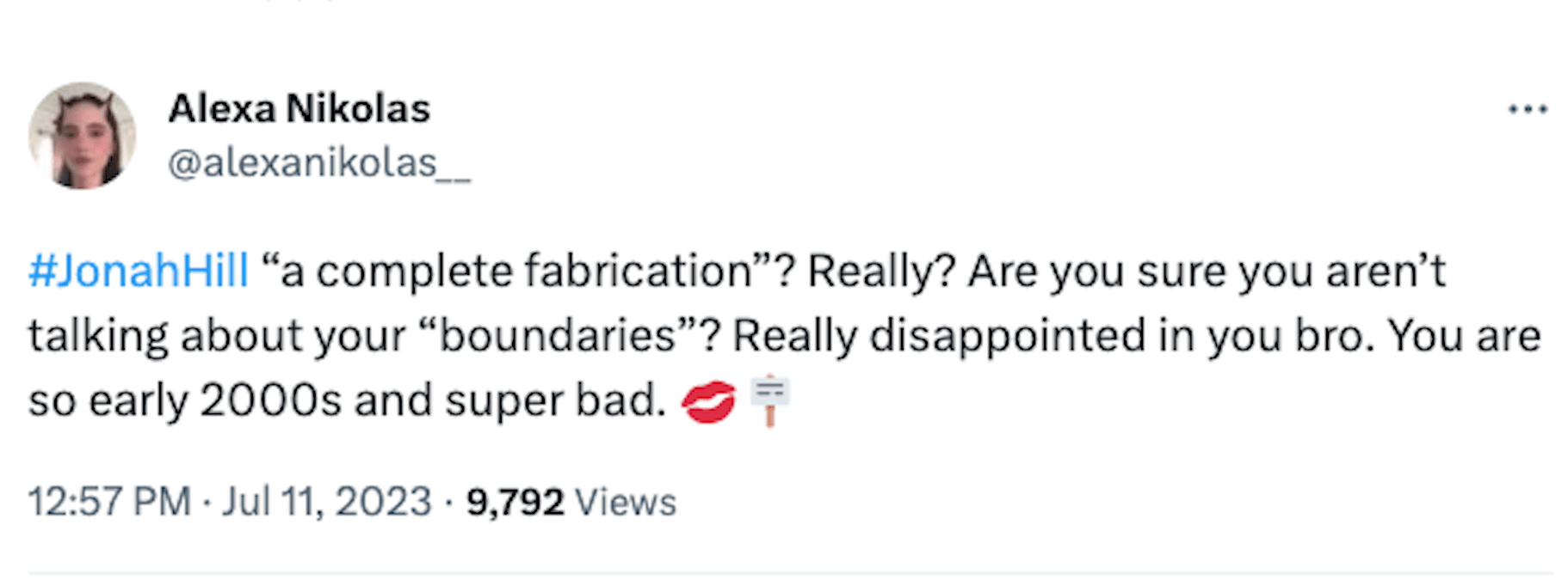 Alexa Nikolas Bites Back at Justin Long Over Comments About Alleged ...