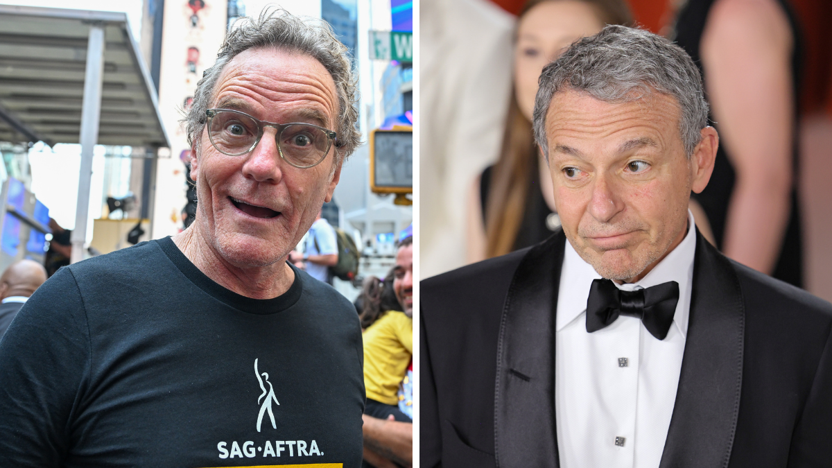 ‘We’ve Got a Message for Mr. Iger’: Bryan Cranston Grills Disney CEO in ...