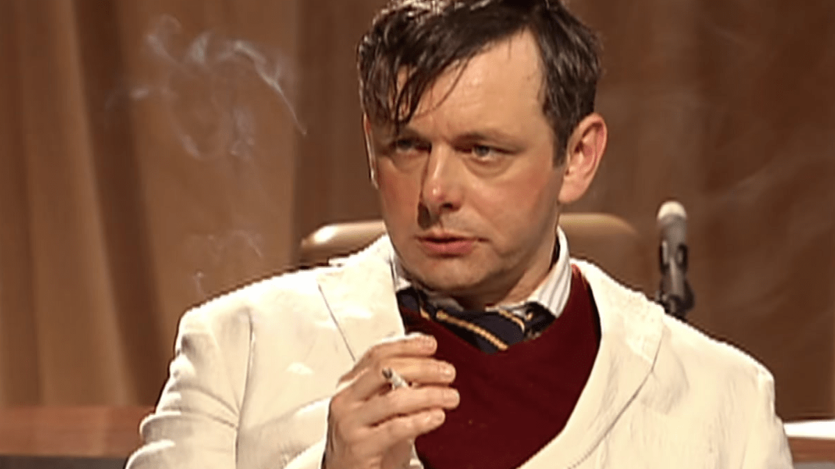 Michael Sheen proves he's actually Aziraphale with $1.3 million payoff ...