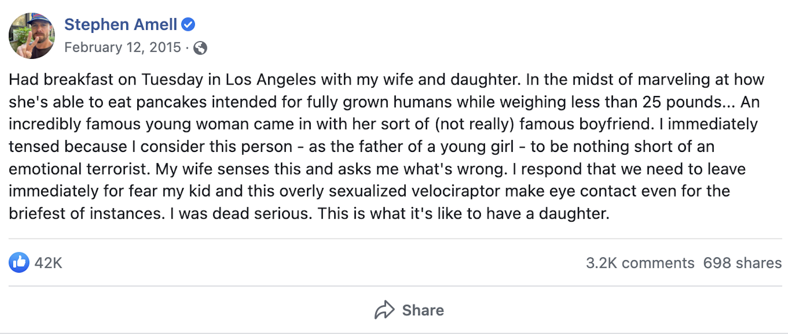 Did Stephen Amell Call Miley Cyrus a ‘Sexualized Velociraptor’ and More? The Controversy, Explained