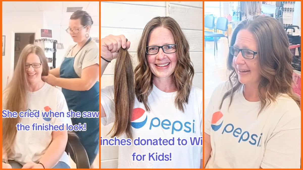 ‘Omg! So Much Younger!’: Wigs for Kids Hair Donation Brought Donor to Tears